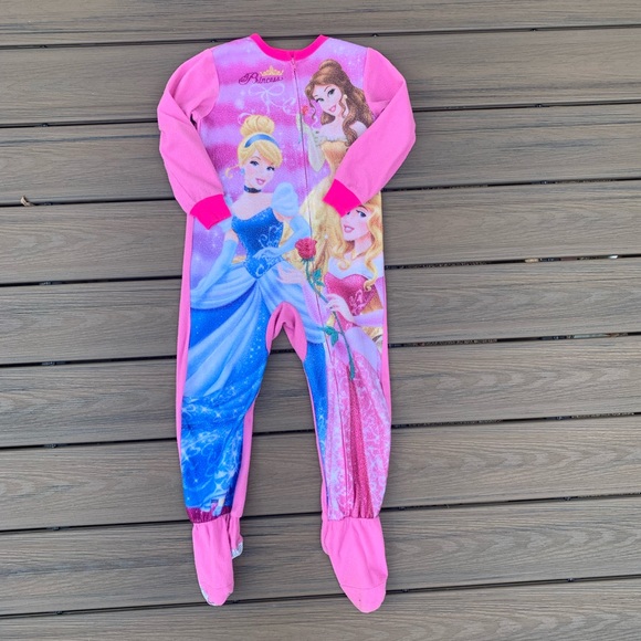 Disney | Pajamas | Disney Princess Footed Pajamas | Poshmark